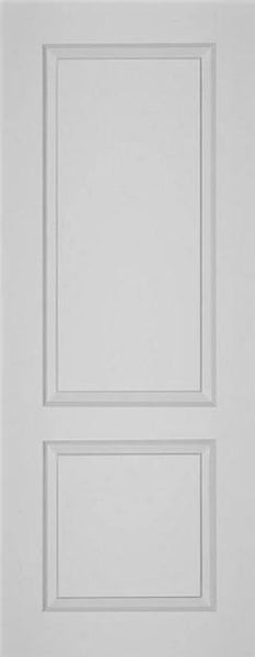 Berlin 2 Panel primed white smooth Fire Door – Doors & Doors